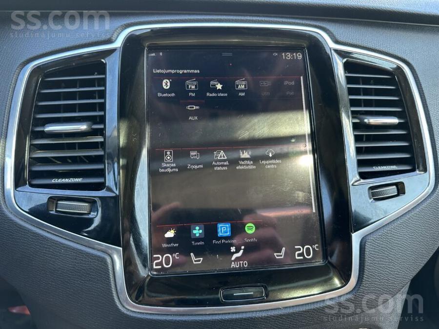 Melns Volvo XC90 2016 Rīga, ar dzinēja tilpumu 2.00 L un nobraukumu 221 tūkst. km par 17400 €, foto 35 vietnē AUTOMOTO.COM.LV