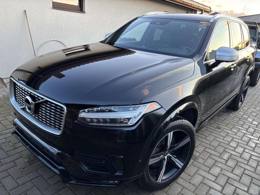 Melns Volvo XC90 2016 Kauņa, ar dzinēja tilpumu 1.97 L un nobraukumu 150 tūkst. km par 21500 €, foto 1 vietnē AUTOMOTO.COM.LV