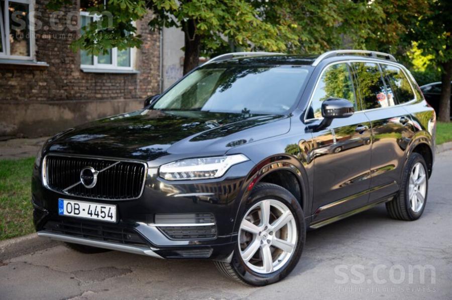 Black Volvo XC90 2016 in Riga, with an engine capacity of 2.00 L and mileage of 277 thousand km for 18300 €, photo 1 on AUTOMOTO.COM.LV