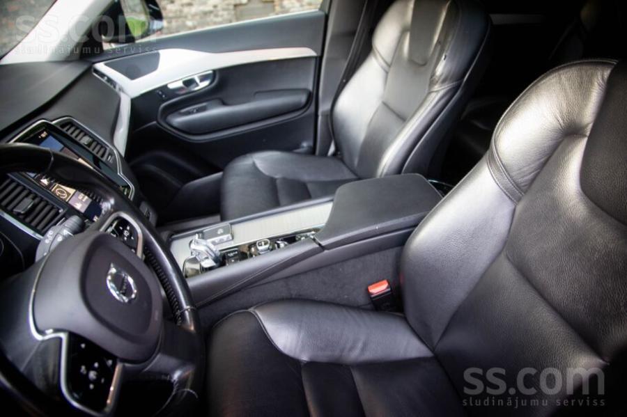 Black Volvo XC90 2016 in Riga, with an engine capacity of 2.00 L and mileage of 277 thousand km for 18300 €, photo 10 on AUTOMOTO.COM.LV