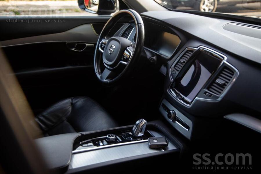 Melns Volvo XC90 2016 Rīga, ar dzinēja tilpumu 2.00 L un nobraukumu 277 tūkst. km par 17900 €, foto 15 vietnē AUTOMOTO.COM.LV
