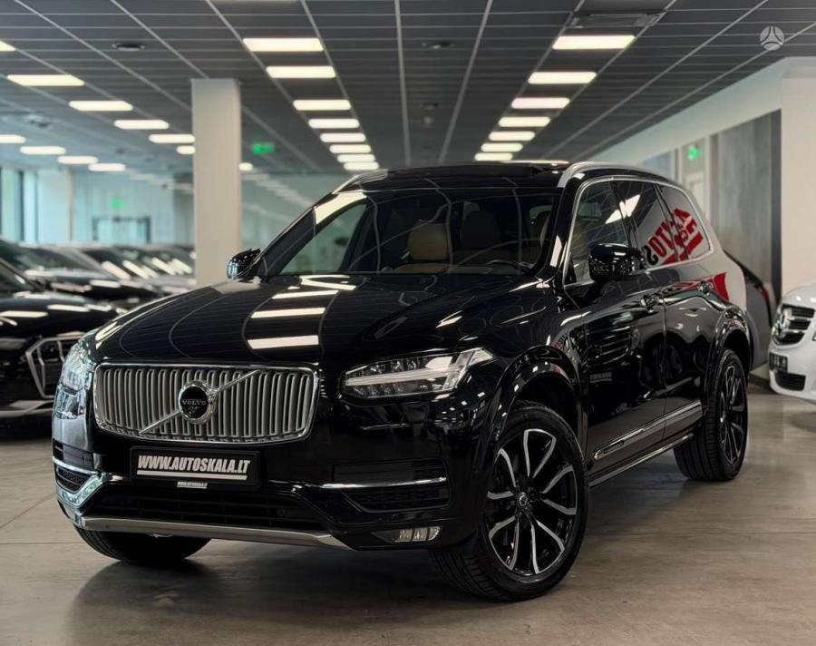 Melns Volvo XC90 2016 Klaipėda, ar dzinēja tilpumu 1.97 L un nobraukumu 253 tūkst. km par 20900 €, foto 1 vietnē AUTOMOTO.COM.LV