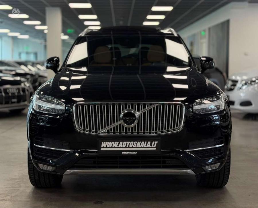 Melns Volvo XC90 2016 Klaipėda, ar dzinēja tilpumu 1.97 L un nobraukumu 253 tūkst. km par 20900 €, foto 3 vietnē AUTOMOTO.COM.LV