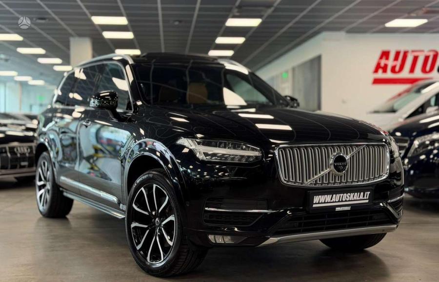 Melns Volvo XC90 2016 Klaipėda, ar dzinēja tilpumu 1.97 L un nobraukumu 253 tūkst. km par 20900 €, foto 4 vietnē AUTOMOTO.COM.LV