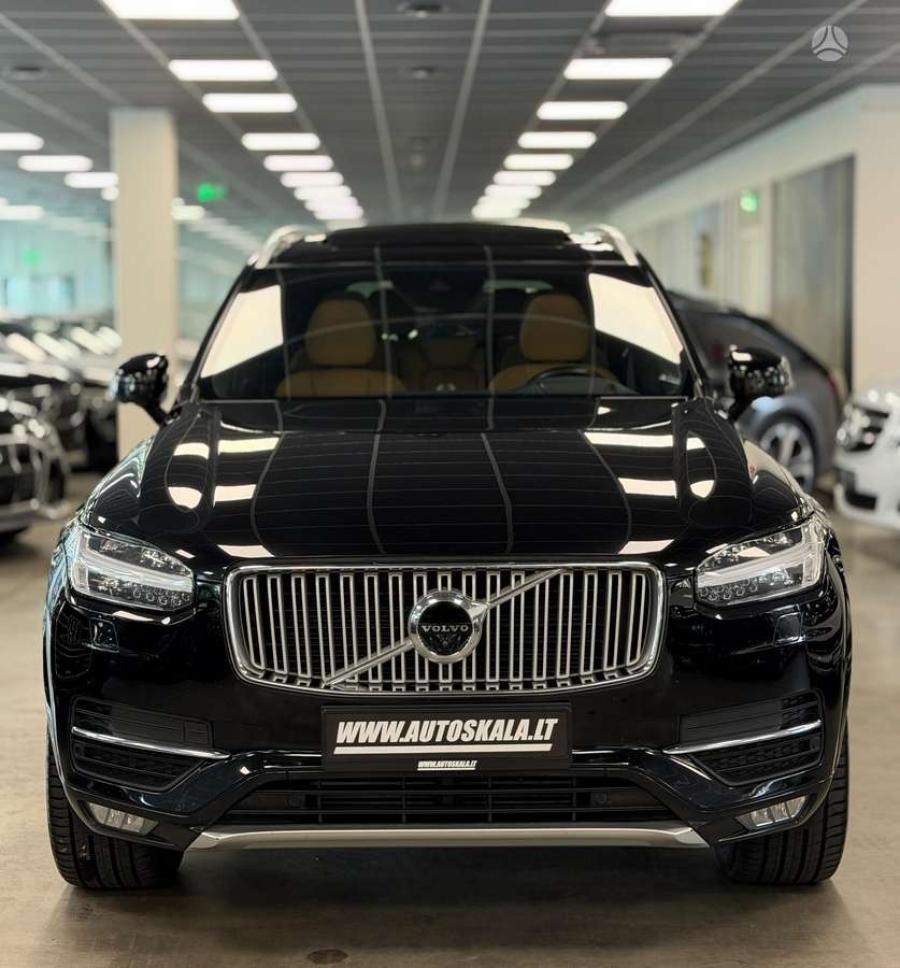 Melns Volvo XC90 2016 Klaipėda, ar dzinēja tilpumu 1.97 L un nobraukumu 253 tūkst. km par 20900 €, foto 13 vietnē AUTOMOTO.COM.LV
