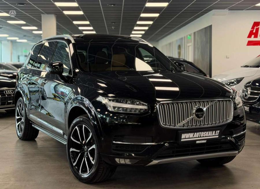 Melns Volvo XC90 2016 Klaipėda, ar dzinēja tilpumu 1.97 L un nobraukumu 253 tūkst. km par 20900 €, foto 24 vietnē AUTOMOTO.COM.LV