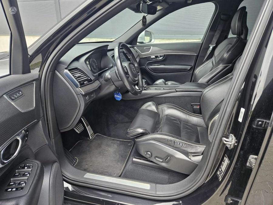 Melns Volvo XC90 2016 Šauļi, ar dzinēja tilpumu 1.97 L un nobraukumu 179 tūkst. km par 25000 €, foto 23 vietnē AUTOMOTO.COM.LV