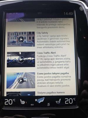 Melns Volvo XC90 2016 Šauļi, ar dzinēja tilpumu 1.97 L un nobraukumu 179 tūkst. km par 25000 €, foto 42 vietnē AUTOMOTO.COM.LV