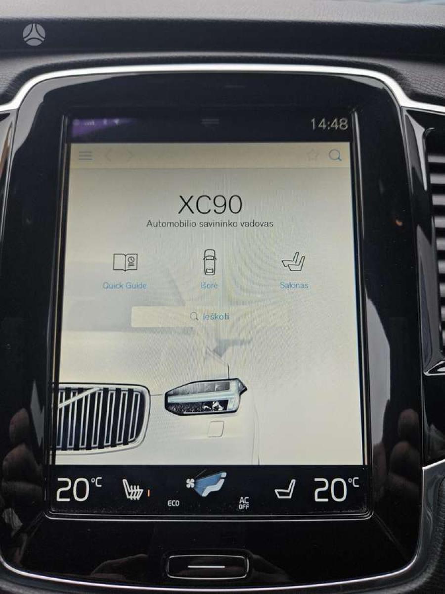 Melns Volvo XC90 2016 Šauļi, ar dzinēja tilpumu 1.97 L un nobraukumu 179 tūkst. km par 25000 €, foto 47 vietnē AUTOMOTO.COM.LV
