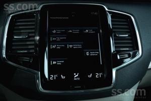 Black Volvo XC90 2016 in Riga, with an engine capacity of 2.00 L and mileage of 250 thousand km for 18500 €, photo 23 on AUTOMOTO.COM.LV