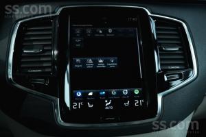 Black Volvo XC90 2016 in Riga, with an engine capacity of 2.00 L and mileage of 250 thousand km for 18500 €, photo 24 on AUTOMOTO.COM.LV