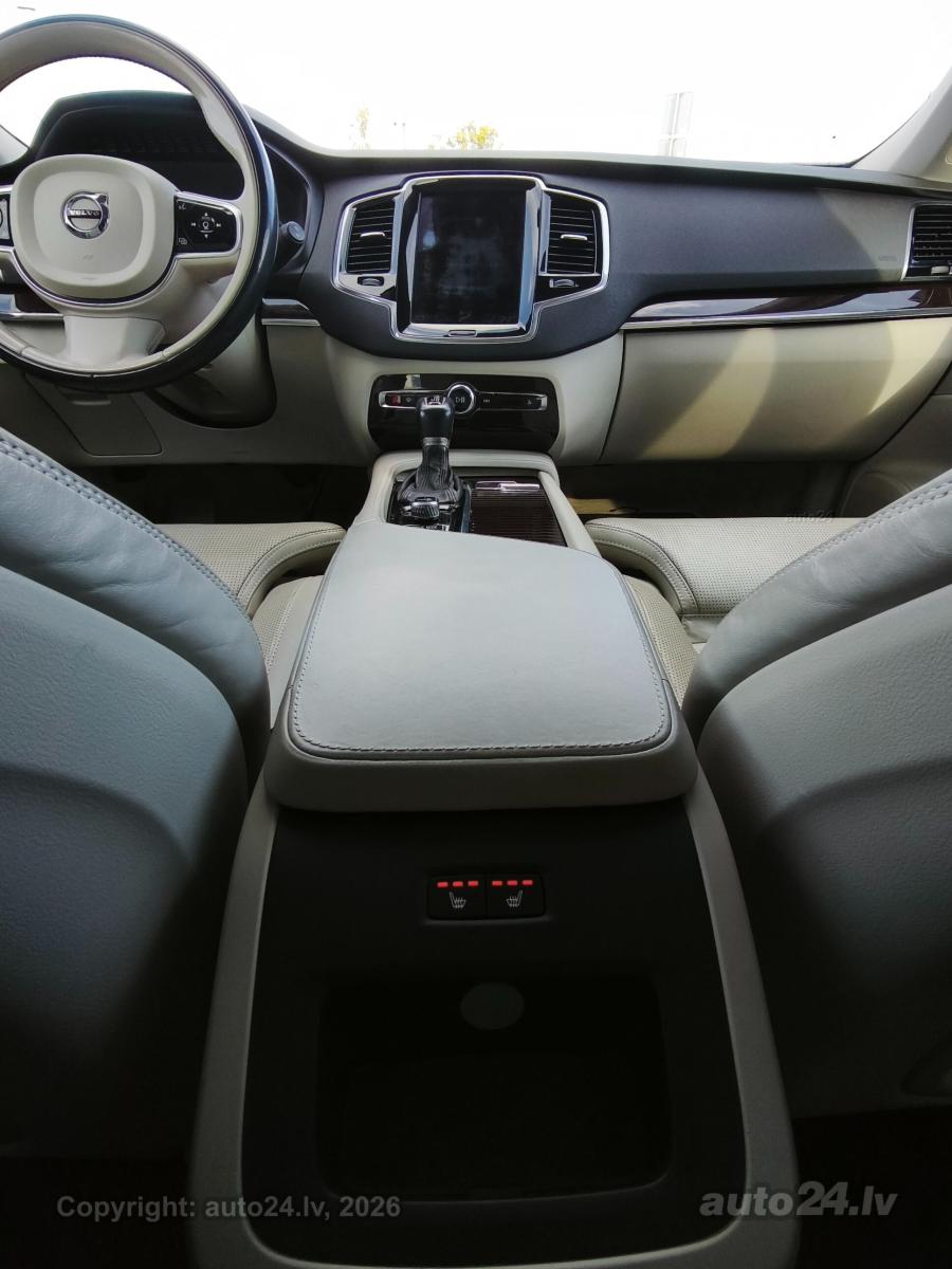 Melns Volvo XC90 2016 Tartu, ar dzinēja tilpumu 2.00 L un nobraukumu 125 tūkst. km par 25990 €, foto 12 vietnē AUTOMOTO.COM.LV