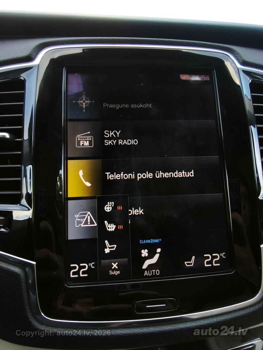 Melns Volvo XC90 2016 Tartu, ar dzinēja tilpumu 2.00 L un nobraukumu 125 tūkst. km par 25990 €, foto 18 vietnē AUTOMOTO.COM.LV