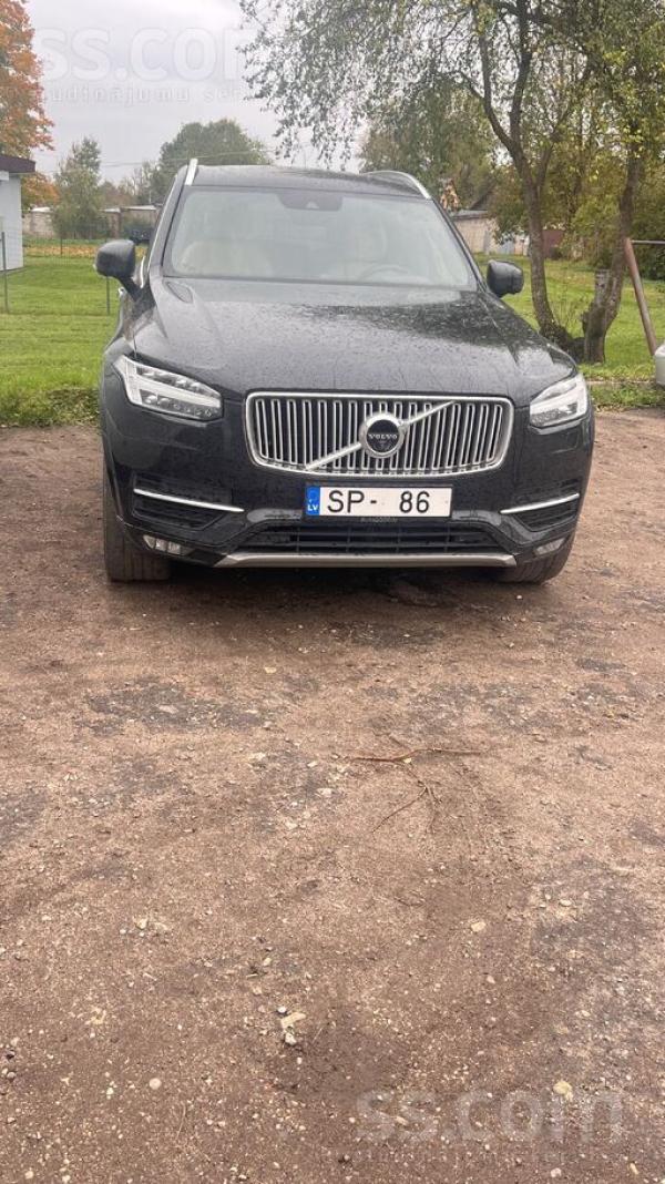 Melns Volvo XC90 2016 Ogre, ar dzinēja tilpumu 2.00 L un nobraukumu 410 tūkst. km par 16000 €, foto 1 vietnē AUTOMOTO.COM.LV