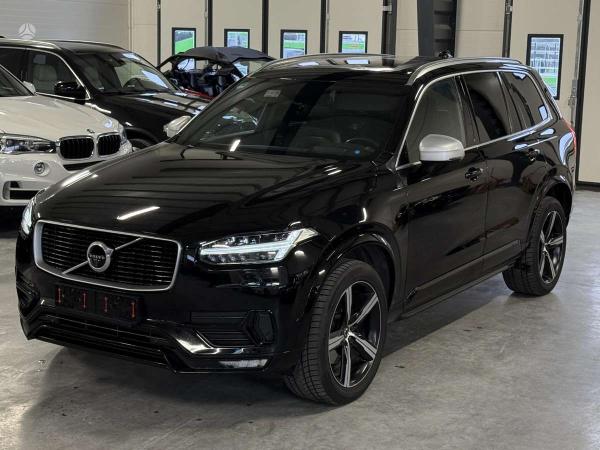 Black Volvo XC90 2017 in Marijampole, with an engine capacity of 1.97 L and mileage of 179 thousand km for 26500 €, photo 10 on AUTOMOTO.COM.LV