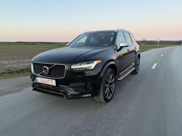 Melns Volvo XC90 2017 Šakiai, ar dzinēja tilpumu 1.97 L un nobraukumu 222 tūkst. km par 22444 €, foto 2 vietnē AUTOMOTO.COM.LV