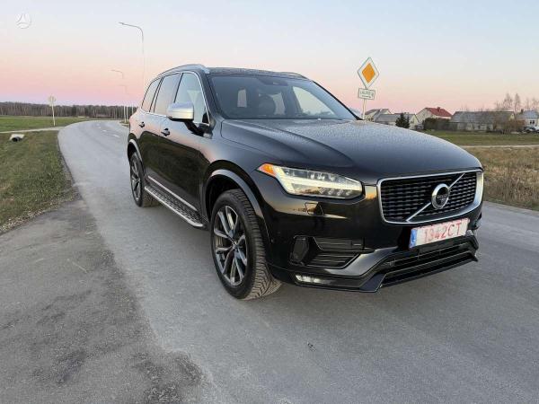 Melns Volvo XC90 2017 Šakiai, ar dzinēja tilpumu 1.97 L un nobraukumu 222 tūkst. km par 22444 €, foto 4 vietnē AUTOMOTO.COM.LV