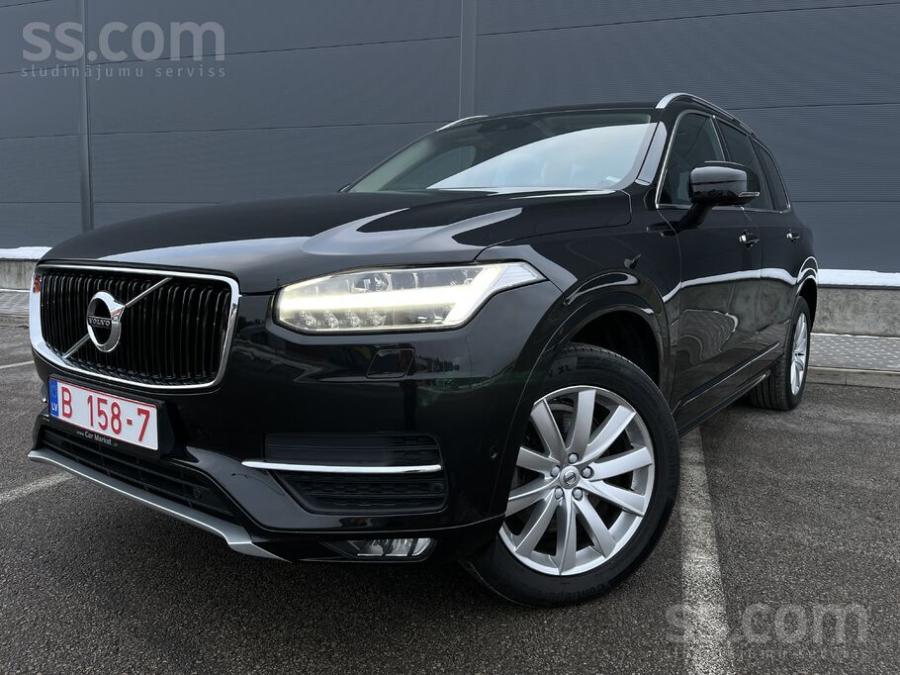 Melns Volvo XC90 2017 Rīga, ar dzinēja tilpumu 2.00 L un nobraukumu 277 tūkst. km par 21900 €, foto 1 vietnē AUTOMOTO.COM.LV