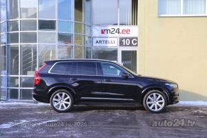 Black Volvo XC90 2017 in Tallinn, with an engine capacity of 2.00 L and mileage of 141 thousand km for 26990 €, photo 7 on AUTOMOTO.COM.LV
