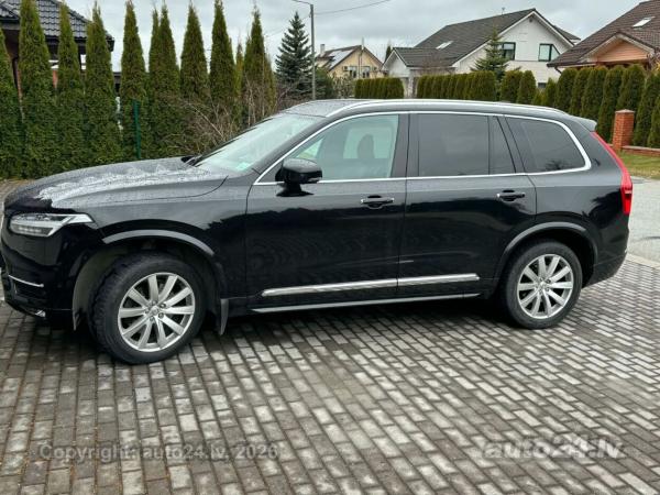 Black Volvo XC90 2017 in Tallinn, with an engine capacity of 2.00 L and mileage of 145 thousand km for 32200 €, photo 3 on AUTOMOTO.COM.LV