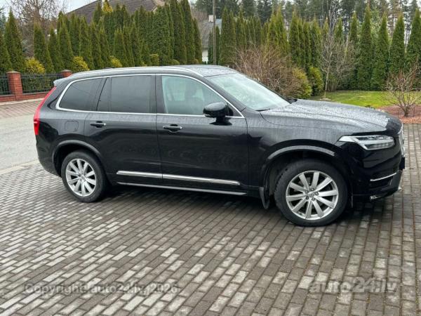 Black Volvo XC90 2017 in Tallinn, with an engine capacity of 2.00 L and mileage of 145 thousand km for 32200 €, photo 4 on AUTOMOTO.COM.LV