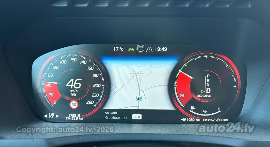 Черный Вольво ХС90 2017 в Тарту, объемом двигателя 2.00 л и пробегом 179 тыс. км за 24700 €, фото 11 на AUTOMOTO.COM.LV