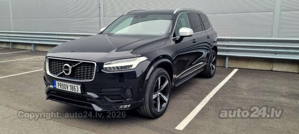 Melns Volvo XC90 2017 Tallina, ar dzinēja tilpumu 2.00 L un nobraukumu 177 tūkst. km par 25890 €, foto  vietnē AUTOMOTO.COM.LV