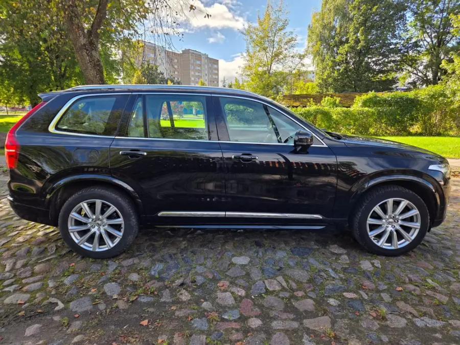 Black Volvo XC90 2017 in Jelgava, with an engine capacity of 2.00 L and mileage of 190 thousand km for 22500 €, photo 6 on AUTOMOTO.COM.LV