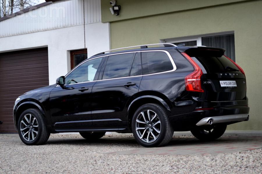 Black Volvo XC90 2017 in Tukums, with an engine capacity of 2.00 L and mileage of 184 thousand km for 23990 €, photo 10 on AUTOMOTO.COM.LV