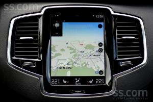 Black Volvo XC90 2017 in Tukums, with an engine capacity of 2.00 L and mileage of 184 thousand km for 23990 €, photo 14 on AUTOMOTO.COM.LV
