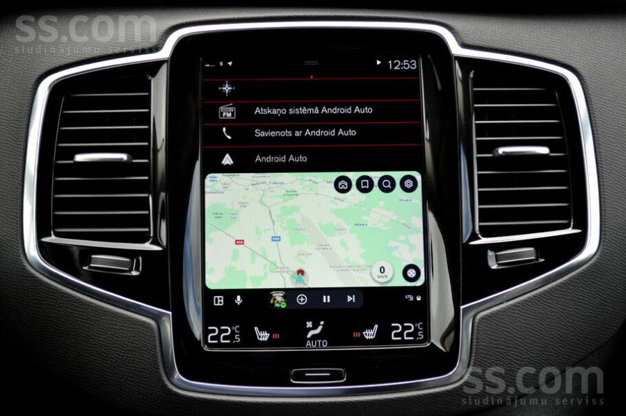 Black Volvo XC90 2017 in Tukums, with an engine capacity of 2.00 L and mileage of 184 thousand km for 23990 €, photo 17 on AUTOMOTO.COM.LV