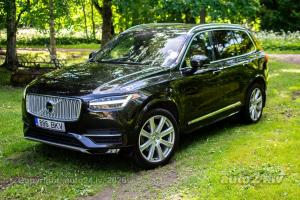 Melns Volvo XC90 2017 Tartu, ar dzinēja tilpumu 2.00 L un nobraukumu 125 tūkst. km par 31900 €, foto  vietnē AUTOMOTO.COM.LV