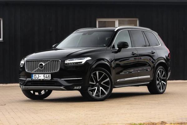 Melns Volvo XC90 2017 Jelgava, ar dzinēja tilpumu 2.00 L un nobraukumu 257 tūkst. km par 27900 €, foto 1 vietnē AUTOMOTO.COM.LV