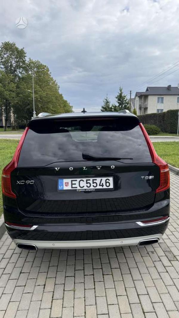 Volvo XC90 2017 in Telschi on AUTOMOTO.COM.LV Black Volvo XC90 2017 in Telschi, with an engine capacity of 1.97 L and mileage of 225 thousand km for 21900 €, photo 4 on AUTOMOTO.COM.LV