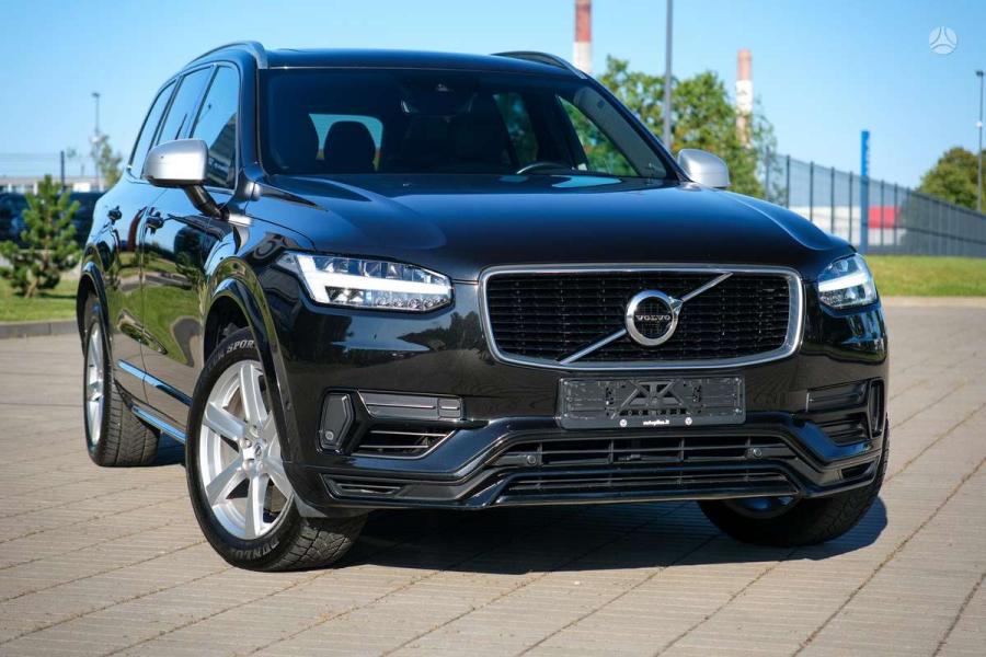 Melns Volvo XC90 2017 Kauņa, ar dzinēja tilpumu 2.00 L un nobraukumu 221 tūkst. km par 22900 €, foto 1 vietnē AUTOMOTO.COM.LV