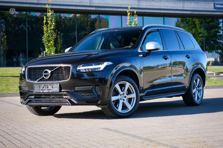 Melns Volvo XC90 2017 Kauņa, ar dzinēja tilpumu 2.00 L un nobraukumu 221 tūkst. km par 22900 €, foto 5 vietnē AUTOMOTO.COM.LV