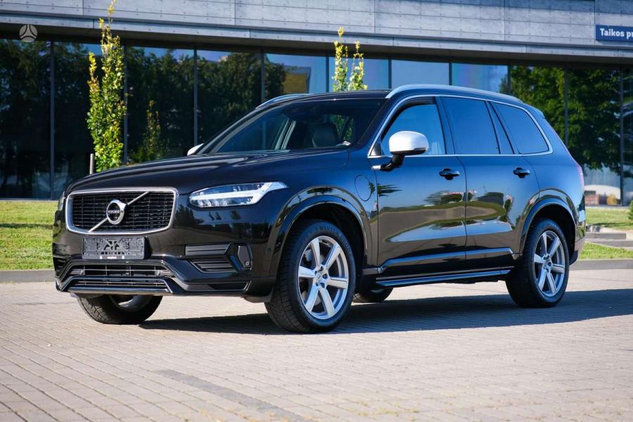 Melns Volvo XC90 2017 Kauņa, ar dzinēja tilpumu 2.00 L un nobraukumu 221 tūkst. km par 22900 €, foto 7 vietnē AUTOMOTO.COM.LV