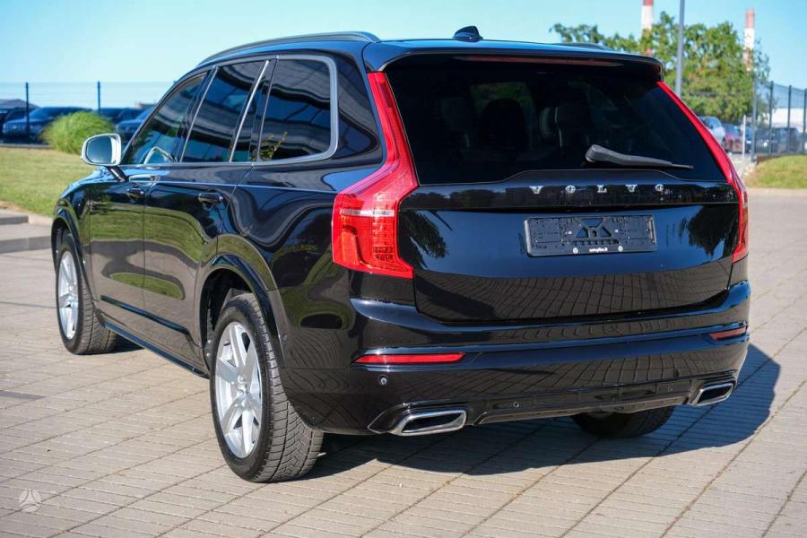 Melns Volvo XC90 2017 Kauņa, ar dzinēja tilpumu 2.00 L un nobraukumu 221 tūkst. km par 22900 €, foto 8 vietnē AUTOMOTO.COM.LV