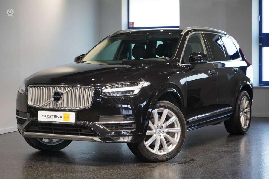 Melns Volvo XC90 2017 Viļņa, ar dzinēja tilpumu 1.97 L un nobraukumu 189 tūkst. km par 27900 €, foto 1 vietnē AUTOMOTO.COM.LV