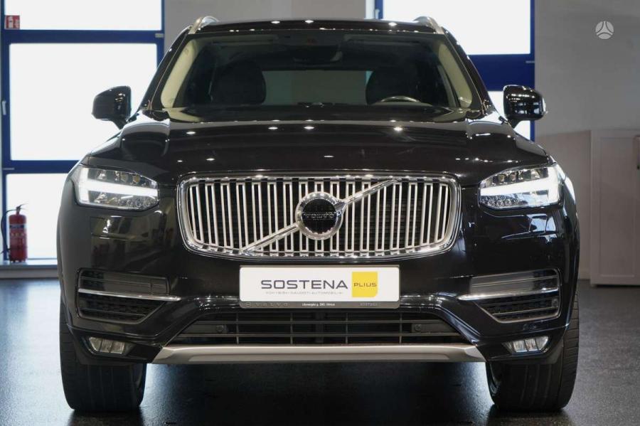 Melns Volvo XC90 2017 Viļņa, ar dzinēja tilpumu 1.97 L un nobraukumu 189 tūkst. km par 27900 €, foto 5 vietnē AUTOMOTO.COM.LV