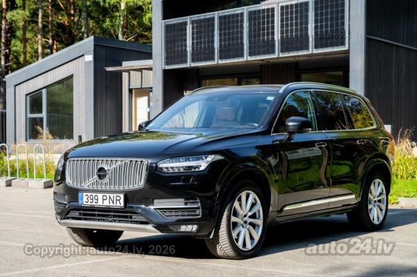 Black Volvo XC90 2017 in Tallinn, with an engine capacity of 2.00 L and mileage of 196 thousand km for 24500 €, photo 1 on AUTOMOTO.COM.LV