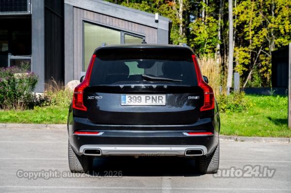 Black Volvo XC90 2017 in Tallinn, with an engine capacity of 2.00 L and mileage of 196 thousand km for 24500 €, photo 5 on AUTOMOTO.COM.LV