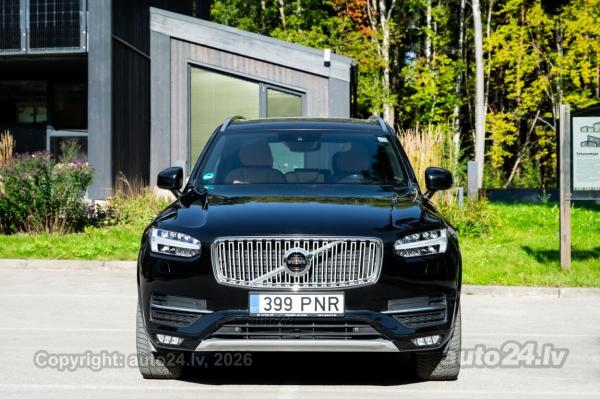 Black Volvo XC90 2017 in Tallinn, with an engine capacity of 2.00 L and mileage of 196 thousand km for 24500 €, photo 7 on AUTOMOTO.COM.LV