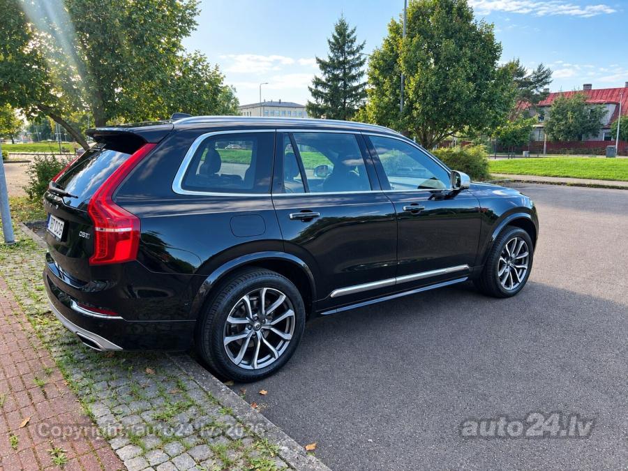 Black Volvo XC90 2017 in Tallinn, with an engine capacity of 2.00 L and mileage of 172 thousand km for 28900 €, photo 3 on AUTOMOTO.COM.LV