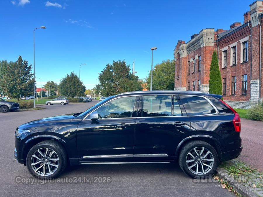 Black Volvo XC90 2017 in Tallinn, with an engine capacity of 2.00 L and mileage of 172 thousand km for 28900 €, photo 5 on AUTOMOTO.COM.LV