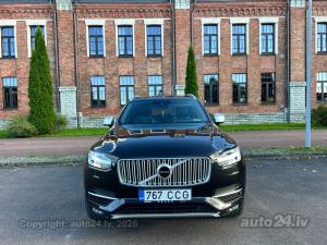 Black Volvo XC90 2017 in Tallinn, with an engine capacity of 2.00 L and mileage of 172 thousand km for 28900 €, photo 7 on AUTOMOTO.COM.LV