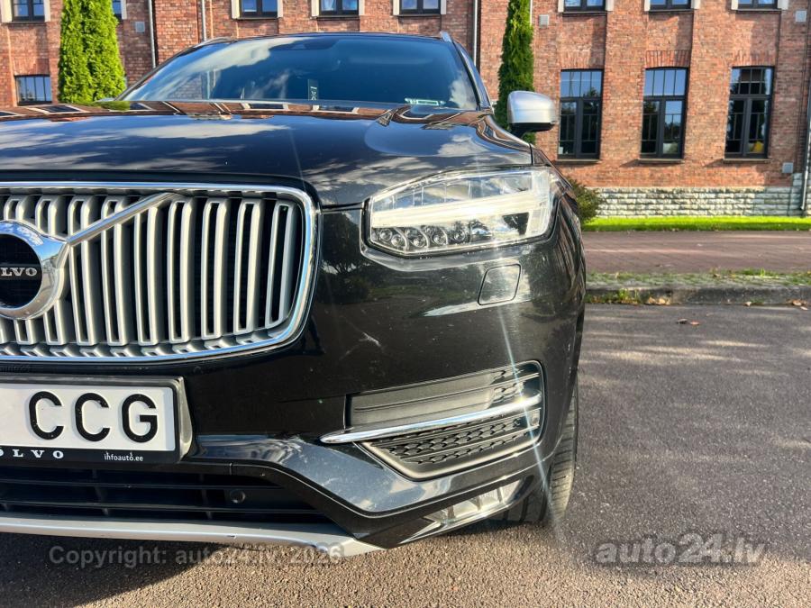 Black Volvo XC90 2017 in Tallinn, with an engine capacity of 2.00 L and mileage of 172 thousand km for 28900 €, photo 8 on AUTOMOTO.COM.LV