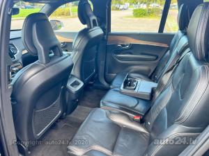 Black Volvo XC90 2017 in Tallinn, with an engine capacity of 2.00 L and mileage of 172 thousand km for 28900 €, photo 12 on AUTOMOTO.COM.LV