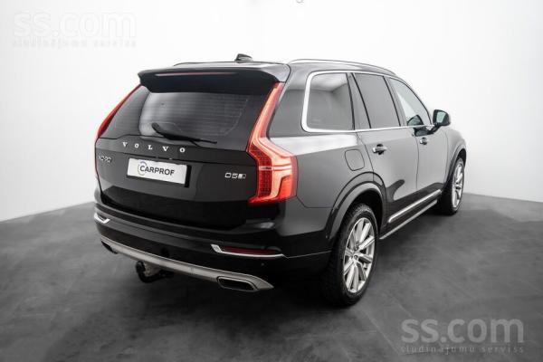 Melns Volvo XC90 2017 Tallina, ar dzinēja tilpumu 2.00 L un nobraukumu 255 tūkst. km par 19899 €, foto 4 vietnē AUTOMOTO.COM.LV