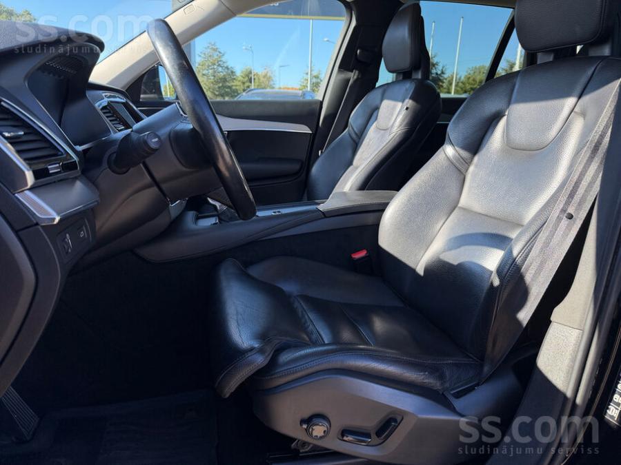 Melns Volvo XC90 2017 Liepāja, ar dzinēja tilpumu 2.00 L un nobraukumu 189 tūkst. km par 19400 €, foto 18 vietnē AUTOMOTO.COM.LV